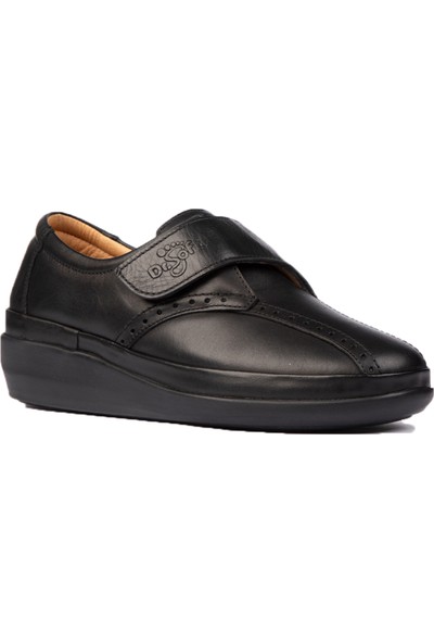 Dr.soft Klasik Kalıplı Sağlıklı Yürüyüş Ayakkabısı 102 Siyah