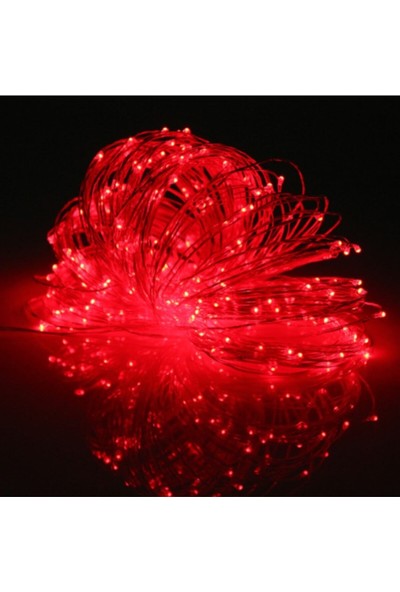Pazariz 10 Metre Peri LED Çok Amaçlı Yılbaşı Parti Dekoratif Aydınlatma - Kırmızı Pazariz 10 Metre Peri LED Çok Amaçlı Yılbaşı Parti Dekoratif Aydınlatma - Kırmızı
