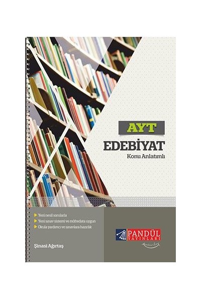 Pandül Yayınları AYT Edebiyat Konu Anlatımlı Pandül Yayınları AYT Edebiyat Konu Anlatımlı