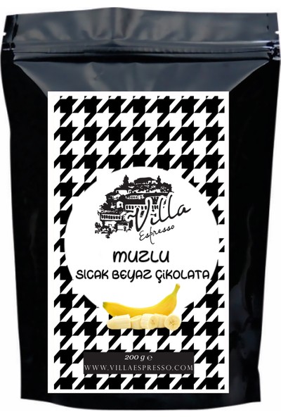 Villa Espresso Muzlu Sıcak Beyaz Çikolata 200 gr