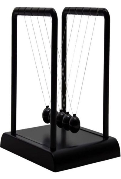 Hediyesahibi Newton Balans Büyük Boy Siyah Denge Topları Hediyesahibi Newton Balans Büyük Boy Siyah Denge Topları