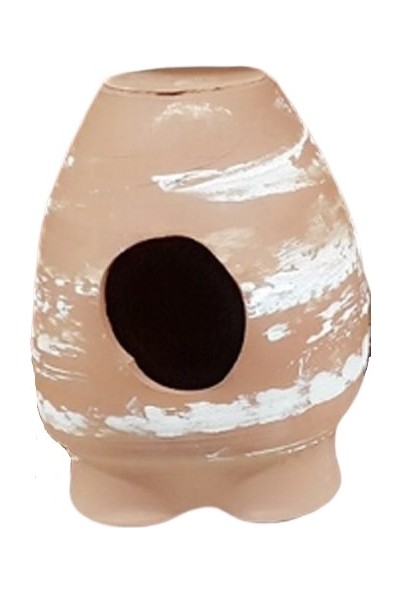 Birevcil Büyük Boy Doğal Küp, 15-20 cm Akvaryum Dekoru