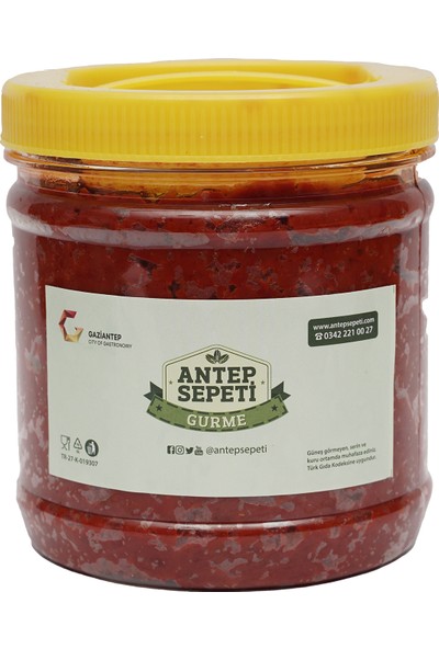 Antep Sepeti Biber Salçası Acı