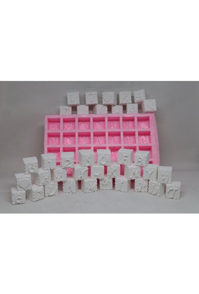 Arica Küp Harfleri Silikon Kalıbı