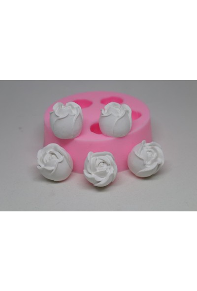Arica 5'li Gül Silikon Kalıbı