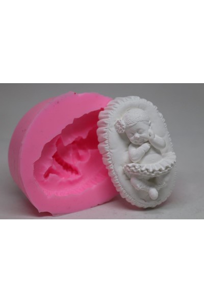 Arica Yastıklı Balerin Bebek Silikon Kalıbı