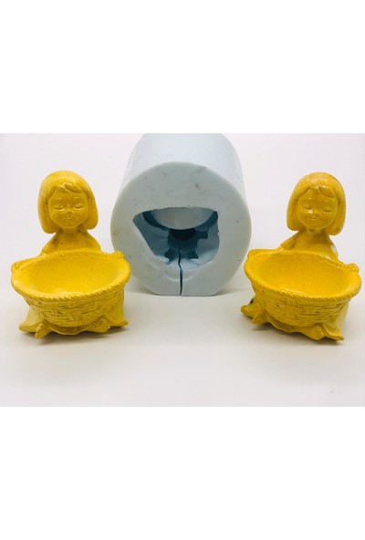 Arica Lokumcu Kız Silikon Kalıbı Arica Lokumcu Kız Silikon Kalıbı