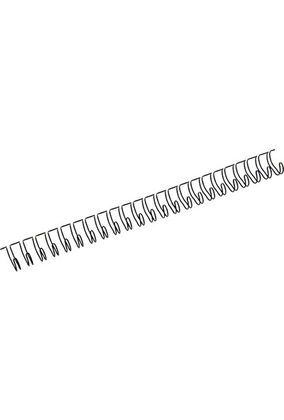 Lamiess 3:1 7/16 Tel Spiral Siyah 100'lü