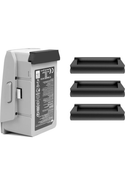 Profisher Djı Mavic Air 2 Pil Şarj Portu Koruyucu Silikon Tapa 3 Lü Set Profisher Djı Mavic Air 2 Pil Şarj Portu Koruyucu Silikon Tapa 3 Lü Set