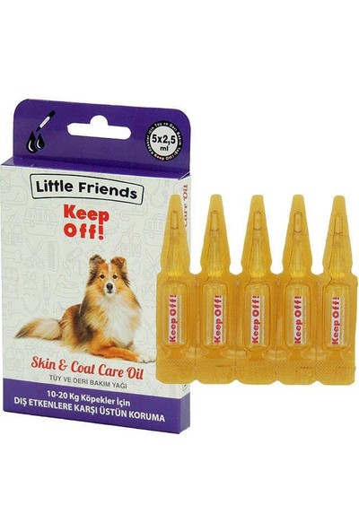 Little Friends Orta Irk Köpek Deri ve Tüy Bakım Damlası Little Friends Orta Irk Köpek Deri ve Tüy Bakım Damlası