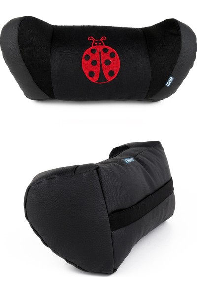 Lugmo Araç Oto Koltuk Başlık Yastığı 5d Özellikli 2li