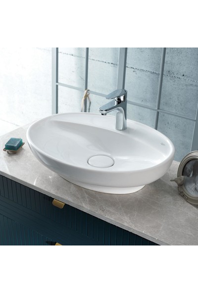 Turkuaz Lal C Tezgah Üstü Lavabo Turkuaz Lal C Tezgah Üstü Lavabo