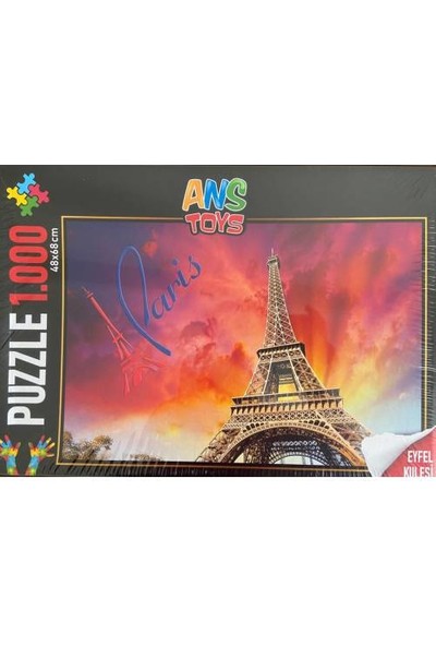 Ans Toys Paris Eyfel Kulesi Puzzle 1000'li Ans Toys Paris Eyfel Kulesi Puzzle 1000'li
