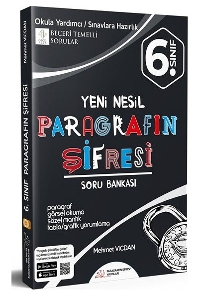 Paragrafın Şifresi 6. Sınıf Yeni Nesil Paragrafın Şifresi Soru Bankası