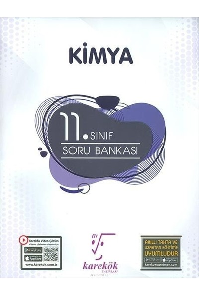 Karekök 11. Sınıf Kimya Soru Bankası Karekök 11. Sınıf Kimya Soru Bankası