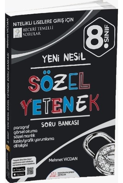 Paragrafın Şifresi 8. Sınıf Sözel Yetenek Soru Bankası