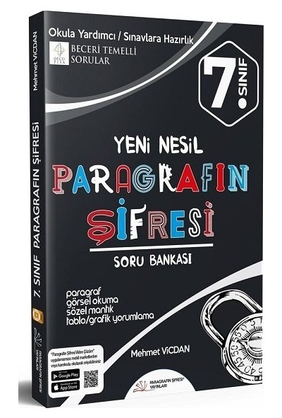 Paragrafın Şifresi 7. Sınıf Yeni Nesil Paragrafın Şifresi Soru Bankası