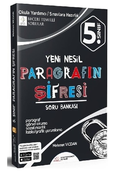 Paragrafın Şifresi 5. Sınıf Yeni Nesil Paragrafın Şifresi Soru Bankası