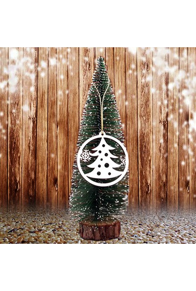 LORA DAVET Simli Ipli Yılbaşı Ağacı Süsü (6 ADET) BEYAZ 16003 LORA DAVET Simli Ipli Yılbaşı Ağacı Süsü (6 ADET) BEYAZ 16003