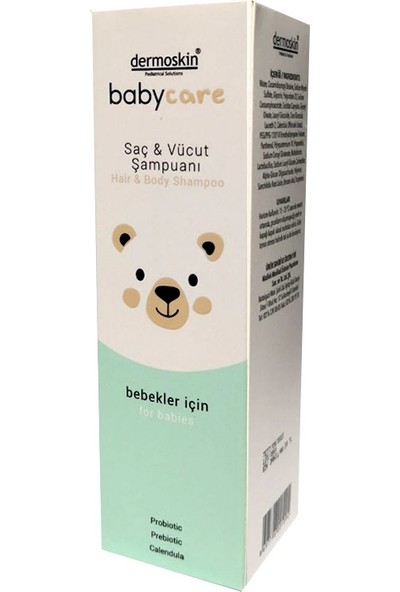 Dermoskin Babycare Saç ve Vücut Şampuanı 230 ml