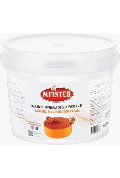 Meister Karamel Soğuk Jöle 7 kg