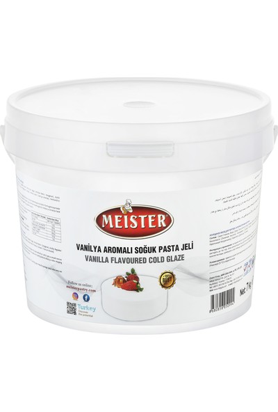 Meister Vanilya Soğuk Jöle 7 kg Meister Vanilya Soğuk Jöle 7 kg