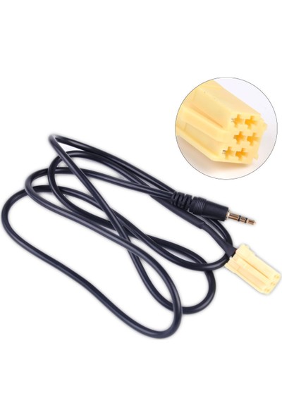 Techmaster Fiat Punto Alfa Romeo 150 Lancia 3.5 mm Aux Kablo SKU20 Techmaster Fiat Punto Alfa Romeo 150 Lancia 3.5 mm Aux Kablo SKU20
