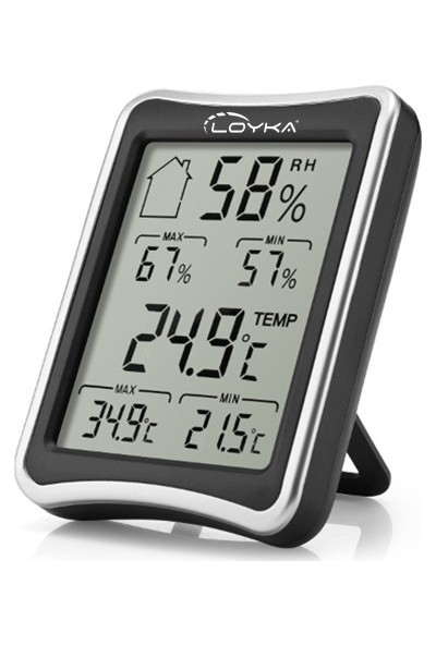 Loyka ELITE-100 Max Mın Ortam Sıcaklık ve Nem Ölçer Loyka ELITE-100 Max Mın Ortam Sıcaklık ve Nem Ölçer