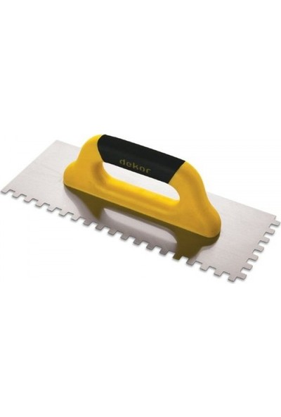 Dekor 234 Seramik Malası 8x8 Diş Kapalı Plastik Sap (50 Cm)