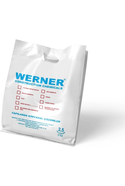 WERNER Silikonlu Derz Dolgu Beyaz WERNER Silikonlu Derz Dolgu Beyaz