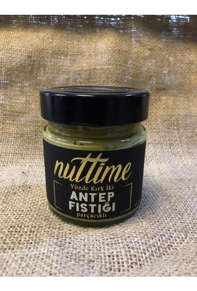 Nuttime Antepfıstığı Ezmesi 250GRAM Cam Kavanoz Nuttime Antepfıstığı Ezmesi 250GRAM Cam Kavanoz