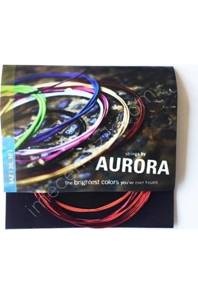 Aurora Kırmızı Saz Teli 0,20 Uzun Sap Aurora Kırmızı Saz Teli 0,20 Uzun Sap