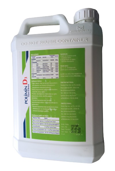 Zootech Polimin D3 Vitamin, Mineral 5 kg