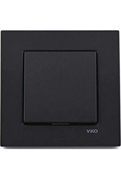 Viko Novella Siyah Anahtar Çerçeveli