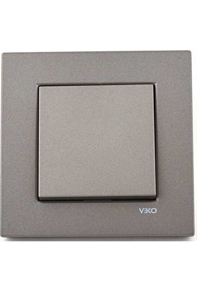 Viko Novella Antrasit Anahtar Çerçeveli