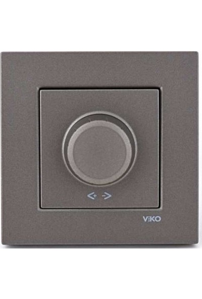 Viko Novella Antrasit Dimmer Anahtar Çerçeveli Viko Novella Antrasit Dimmer Anahtar Çerçeveli