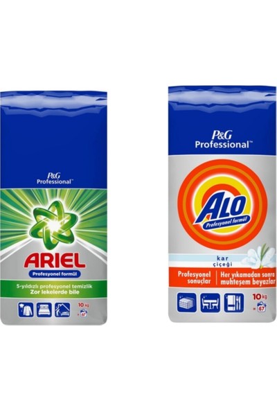 P&g Ariel Profesional 10 kg + Alo Profesional 10 kg