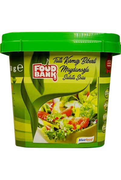 Foodbank Tatlı Kırmızı Biberli & Maydanozlu Salata Sosu 750 G Foodbank Tatlı Kırmızı Biberli & Maydanozlu Salata Sosu 750 G