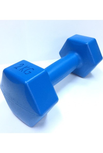 Yanaşık Spor 1 x 2 kg Plastik Dambıl
