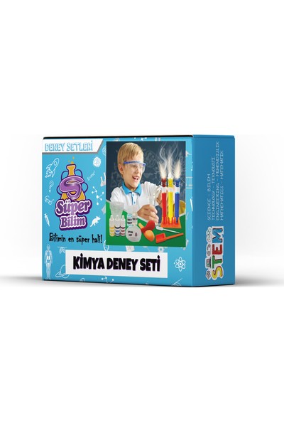 Süper Bilim Kimya Deney Seti Süper Bilim Kimya Deney Seti