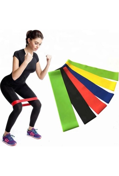 Yukon Aerobik Band Lateks Aerobik Bandı Egzersiz Bandı Pilates Bandı