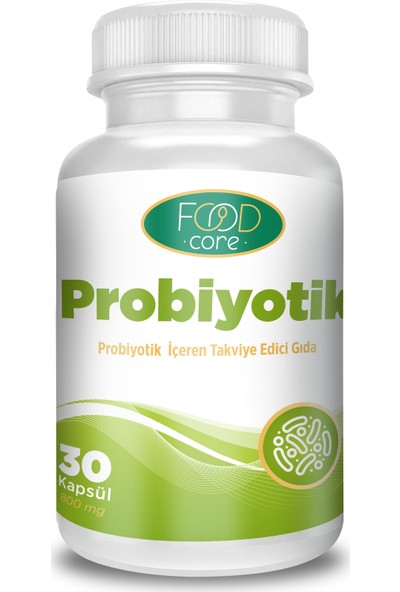 FOODCORE Probiyotik 30 Kapsül FOODCORE Probiyotik 30 Kapsül
