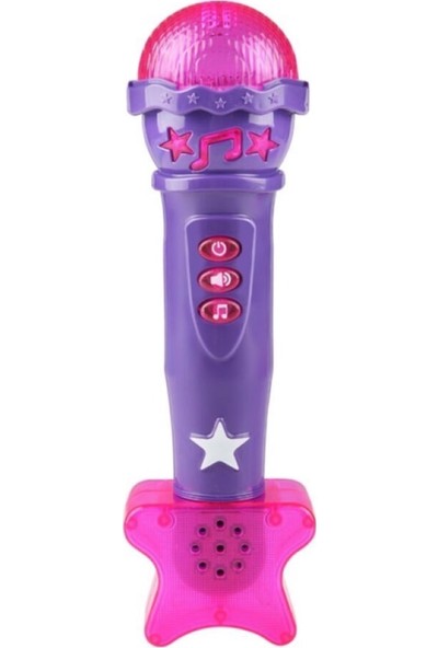 Erdem Oyuncak Pilli Işıklı Sesli Karaoke Mikrofon Erdem Oyuncak Pilli Işıklı Sesli Karaoke Mikrofon