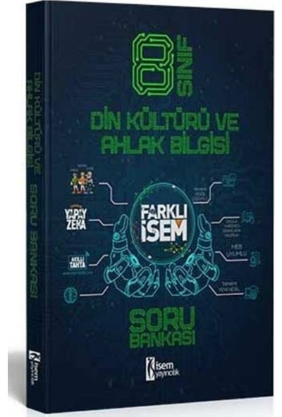 İsem 2021 8. Sınıf Farklı İsem Din Kültürü ve Ahlak Bilgisi Soru Bankası İsem 2021 8. Sınıf Farklı İsem Din Kültürü ve Ahlak Bilgisi Soru Bankası