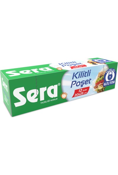 Sera Kilitli Poşet 12 Adet