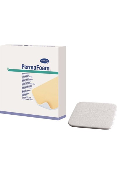 Hartmann Hidrofilik Köpük Yara Örtüsü Paul Hartmann Permafoam 409401 10X10CM Hartmann Hidrofilik Köpük Yara Örtüsü Paul Hartmann Permafoam 409401 10X10CM