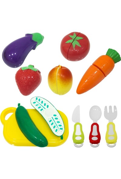 Birlik Oyuncak 16 Parça Patlıcanlı Kesilebilen Meyve Sebze Birlik Oyuncak 16 Parça Patlıcanlı Kesilebilen Meyve Sebze