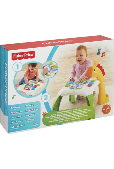Fisher-Price Fisher Price Melodili Zürafa Aktivite Masası