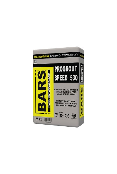Bars Yüksek Dayanımlı Hızlı Priz Alan Grout Harcı 25 Kg.