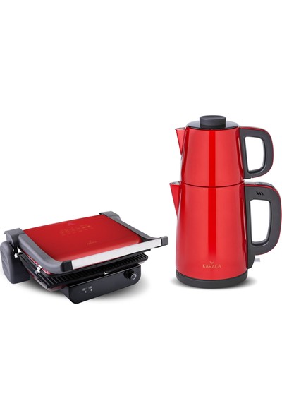 Karaca Elektrikli Tost Makinesi ve Çay Makinesi